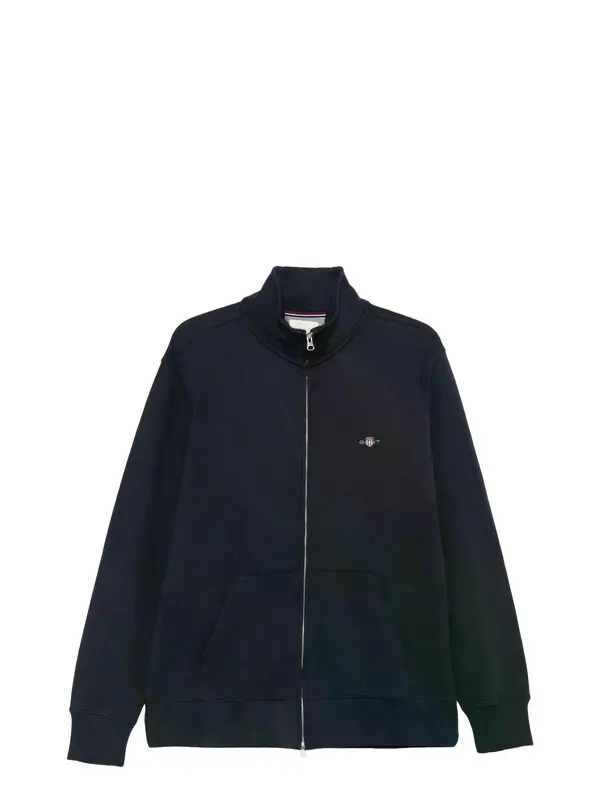 Gant Zip-up Sweatshirt - Blue