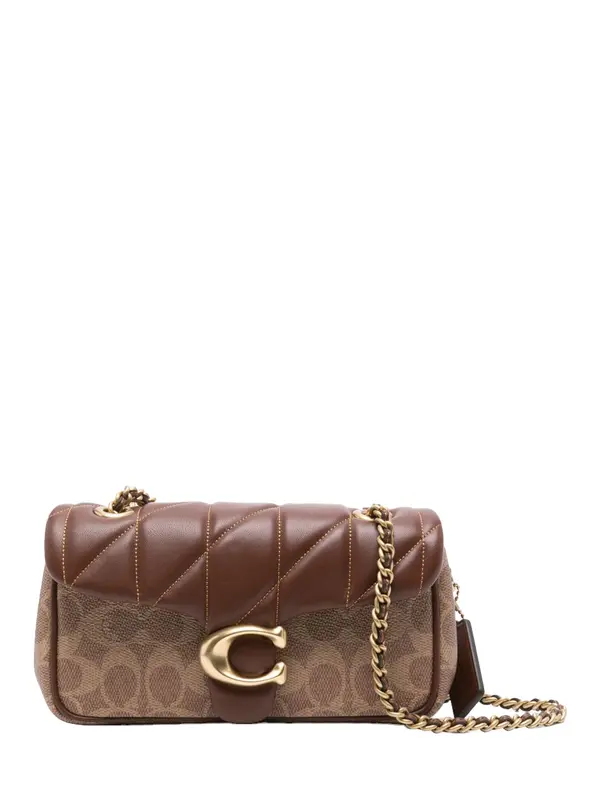 COACH Quilted Tabby Shoulder Bag - Brown