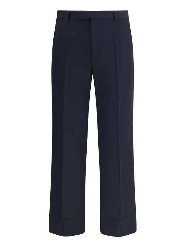 Valentino Garavani Virgin Wool Pants - Blue