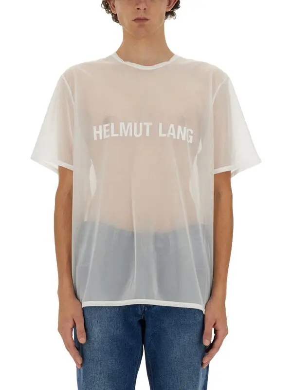 Helmut Lang T-shirt With Logo - White