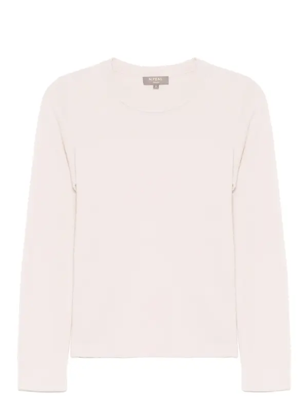 N.peal Hallie Round Neck Jumper - Pink