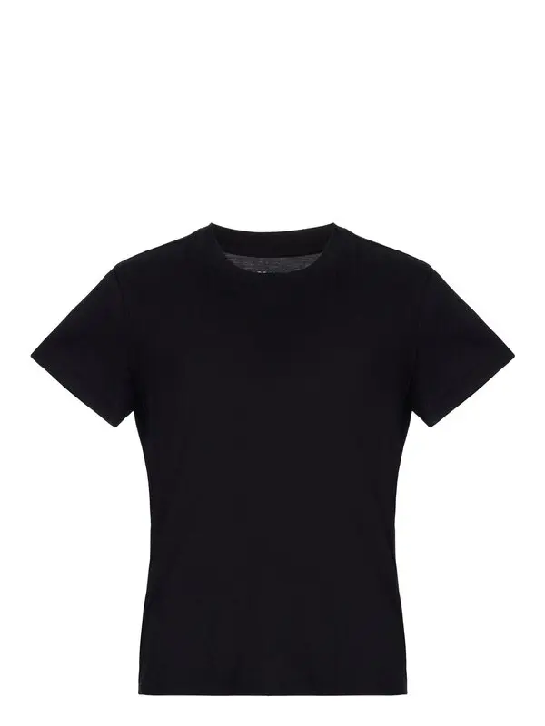 FRAME The Baby Tee - Black