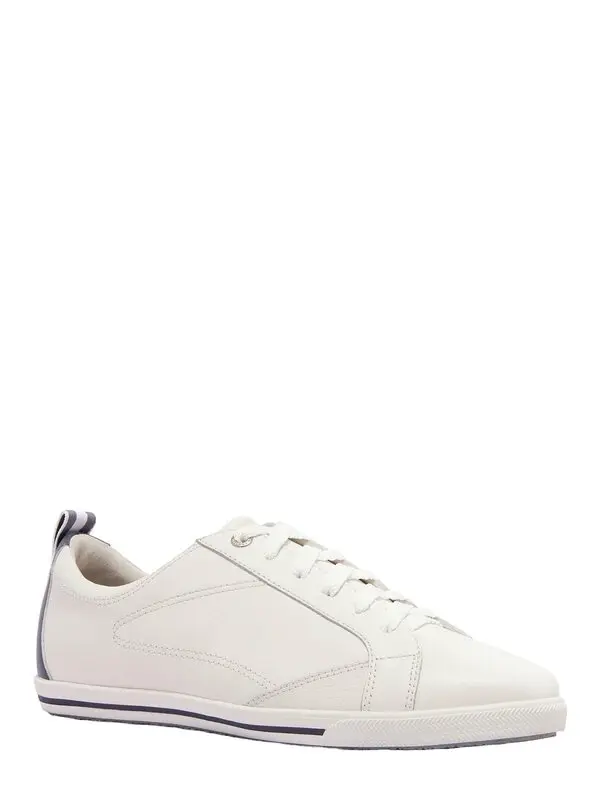 FRANKIE4 Asher Leather Sneakers - White/ Denim