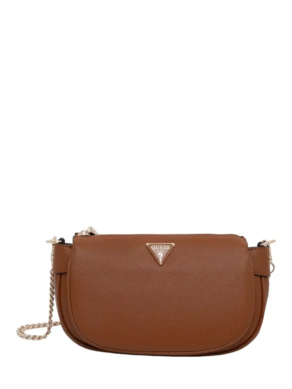 Guess Fedora Crossbody Bag - Brown