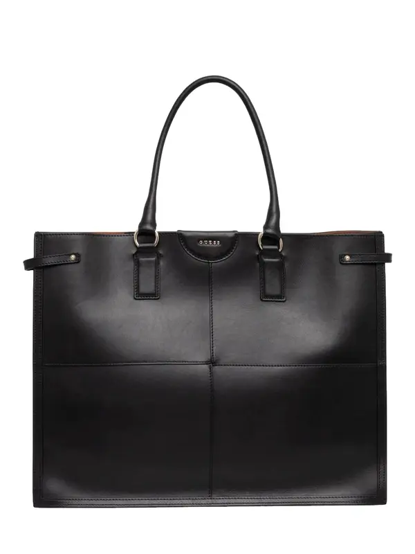 Guess Medium Isa Tote Bag - Black