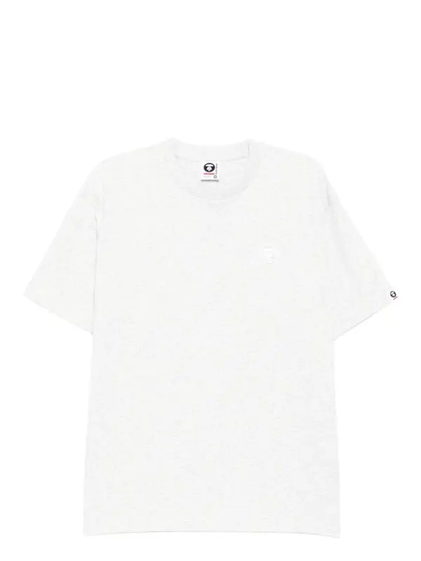 AAPE BY *A BATHING APE® Logo-patch T-shirt - Grey