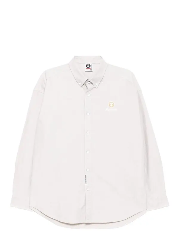 AAPE BY *A BATHING APE® Long Sleeves Shirt - Neutrals