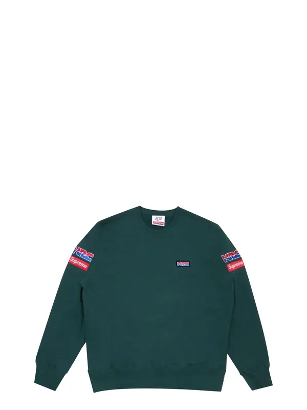Supreme X Honda Fox Racing Crewneck - Green