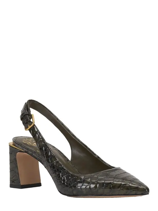 Vince Camuto Hamden Slingback Pumps - Deep Forest