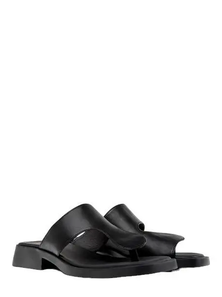 Camper Dana Mismatched Flip Flops - Black