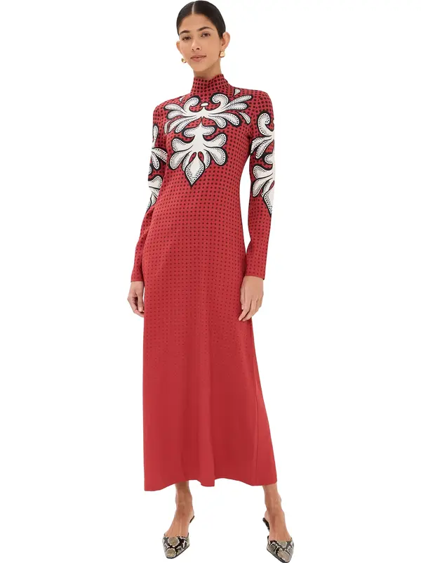 La DoubleJ Halle Dress - Red