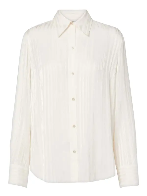 Vince Striped Shirt - White