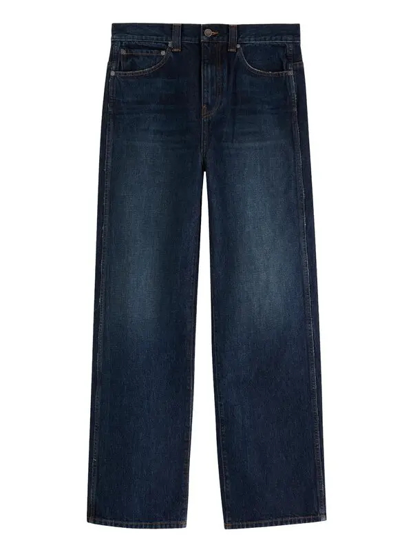 Khaite Bonnie Straight-leg Jeans - Denim