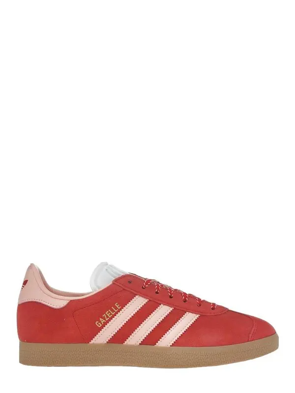 Adidas Gazelle Sneakers - Better Scarelet Red/glow Pink/gold Metallic