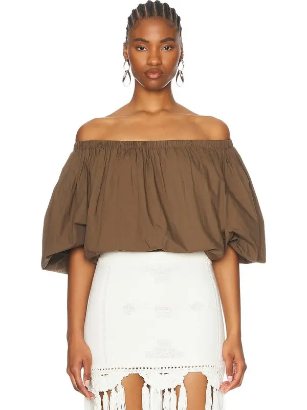 Isabel Marant Bertille Blouse - Khaki