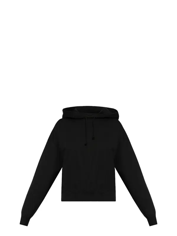 Y3 Logo-print Hoodie - Black