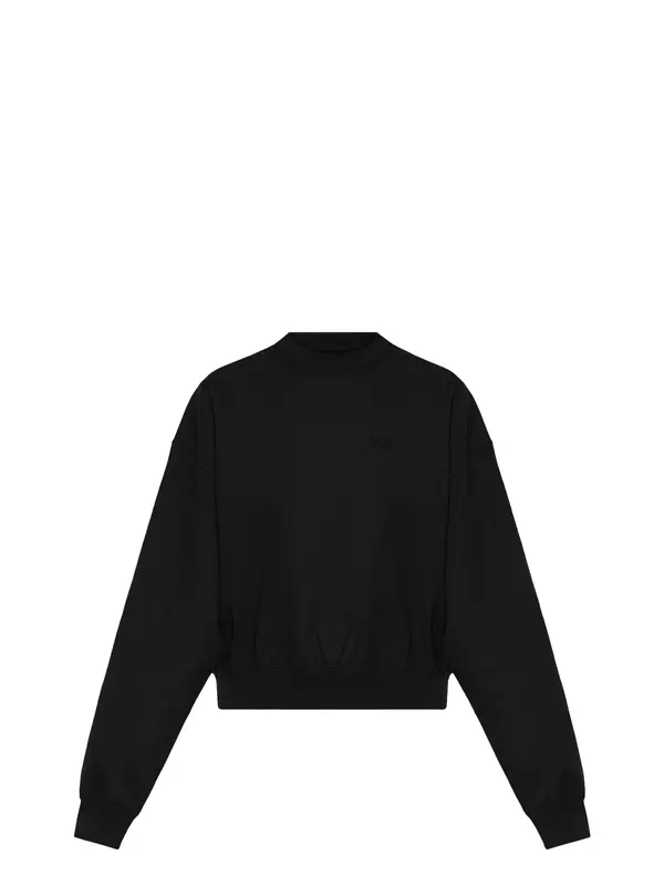 Y3 Logo-print Sweatshirt - Black