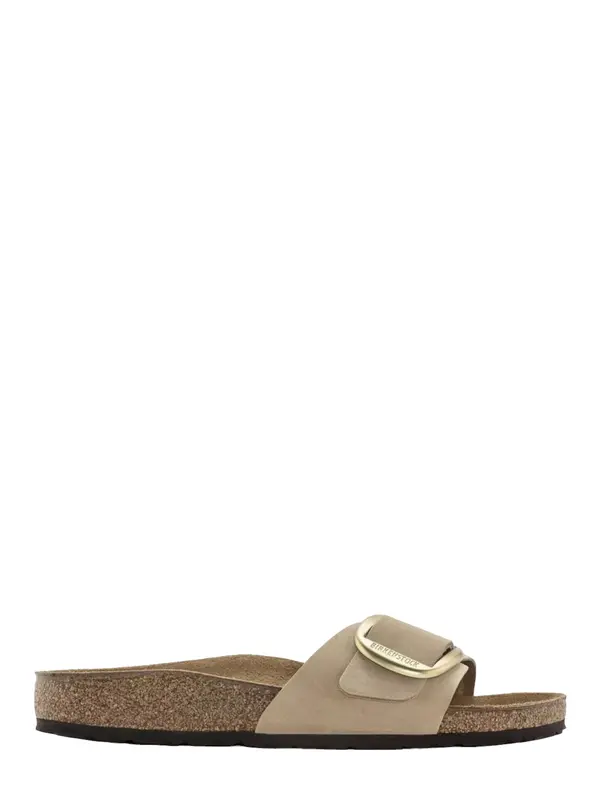BIRKENSTOCK Madrid Big Buckle Slides - Neutrals