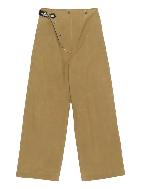 Nanushka Straight-leg Trousers - Brown