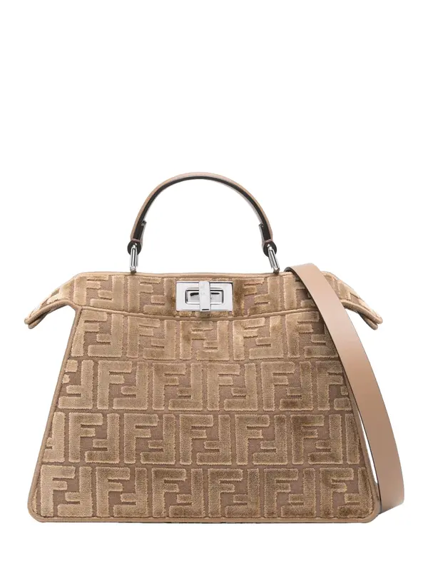 Fendi Small Peekaboo Iseeu Tote Bag - Brown