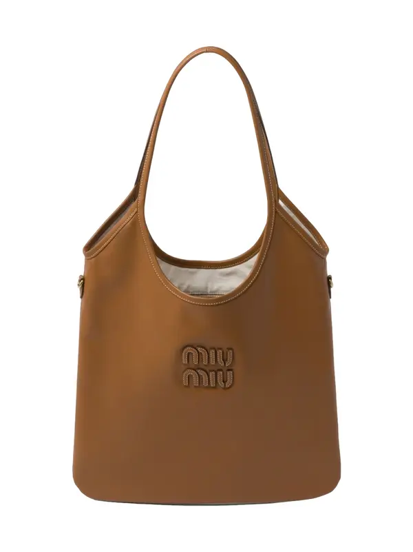 Miu Miu Ivy Tote Bag - Brown