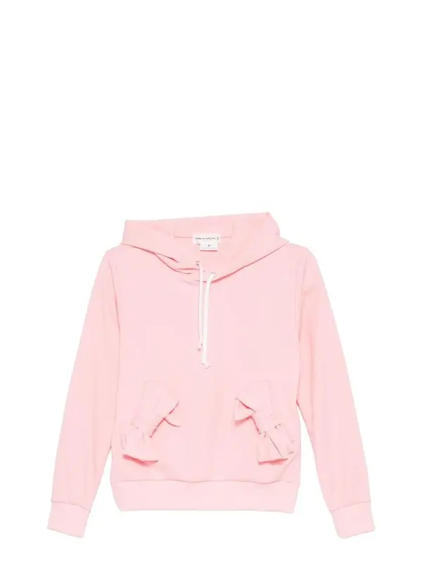 Comme Des Garçons Bow Hoodie - Pink