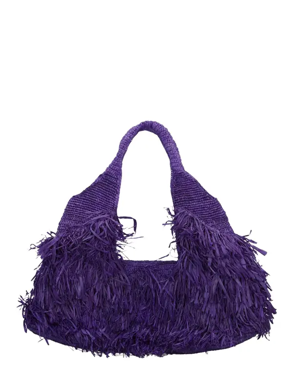 MADE FOR A WOMAN Medium Kifafa Tote Bag - Purple