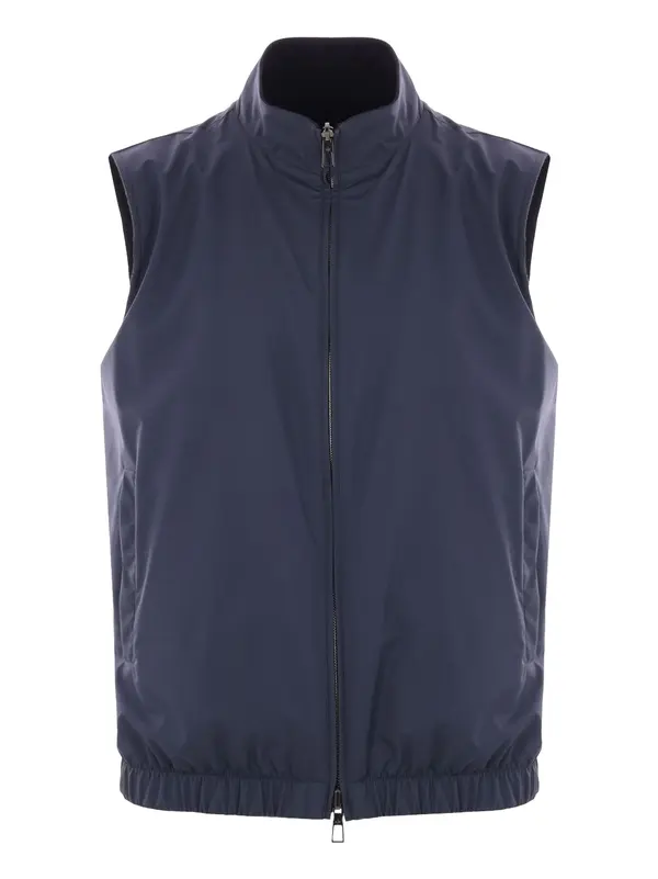 Loro Piana Reversible Gilet - Blue