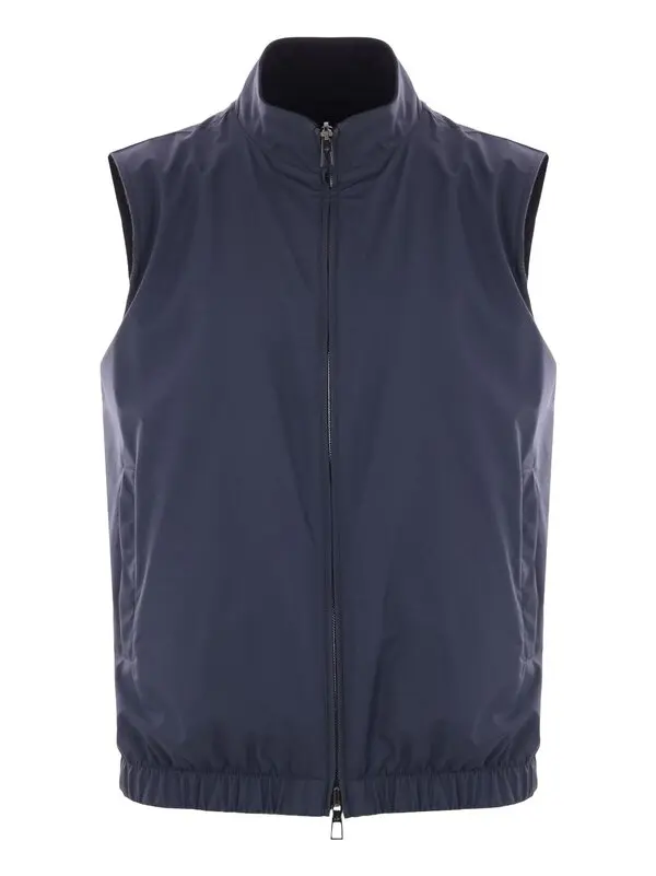 Loro Piana Reversible Gilet - Blue