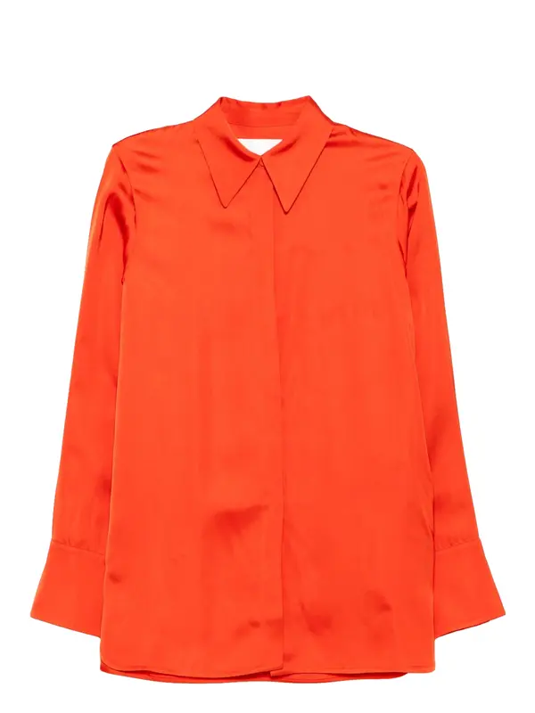 JIL SANDER Long Sleeve Shirt - Orange