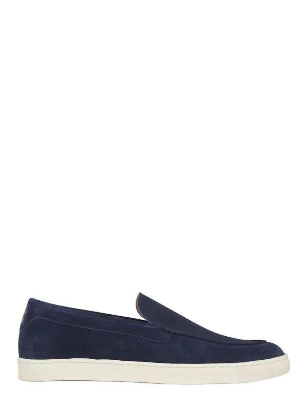 Brunello Cucinelli Suede Loafers - Blue