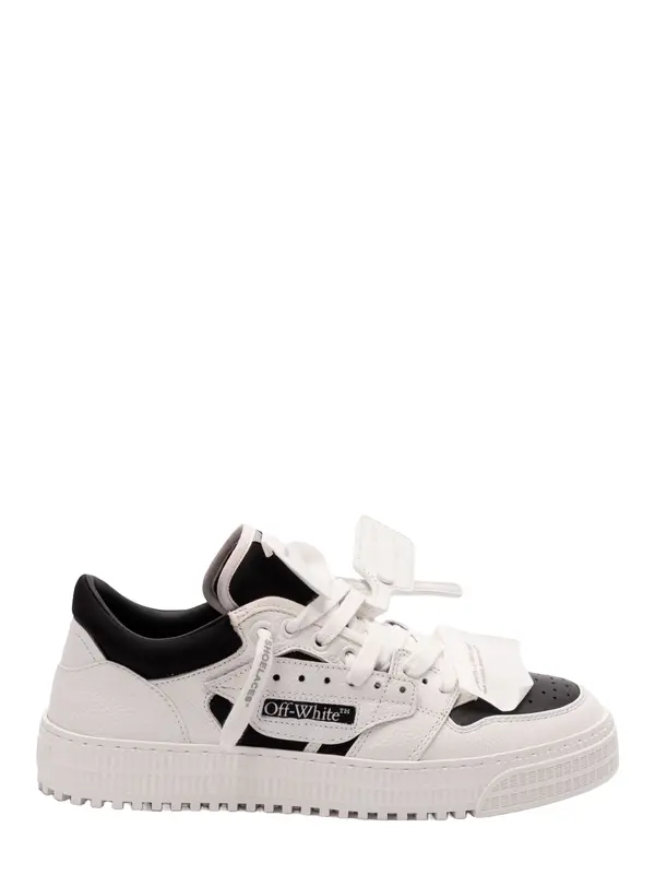 Off-White Low 3.0 Off Court Sneakers - 110 White - Black