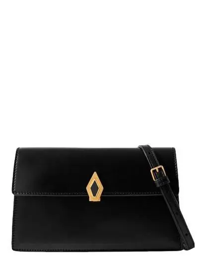 METIER Parallel 22 Leather Shoulder Bag - Black