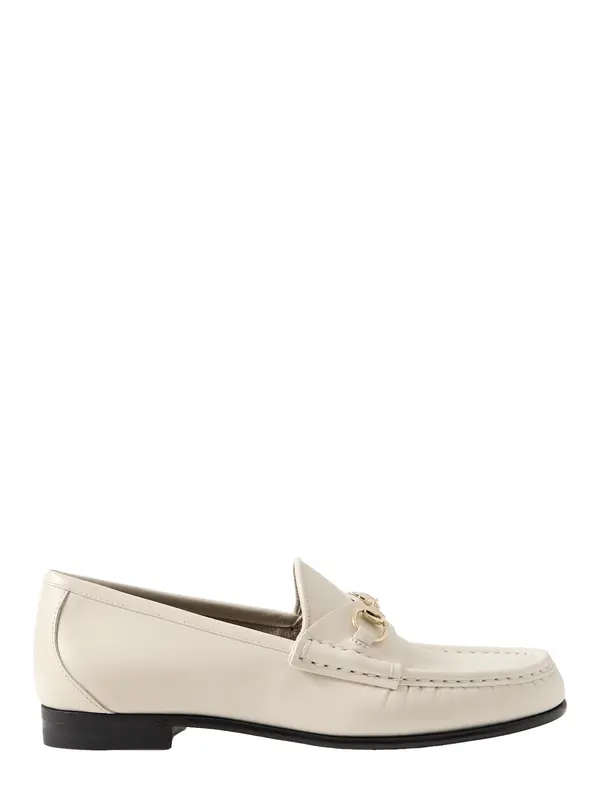 Gucci Horsebit 1953 Leather Loafers - Ivory