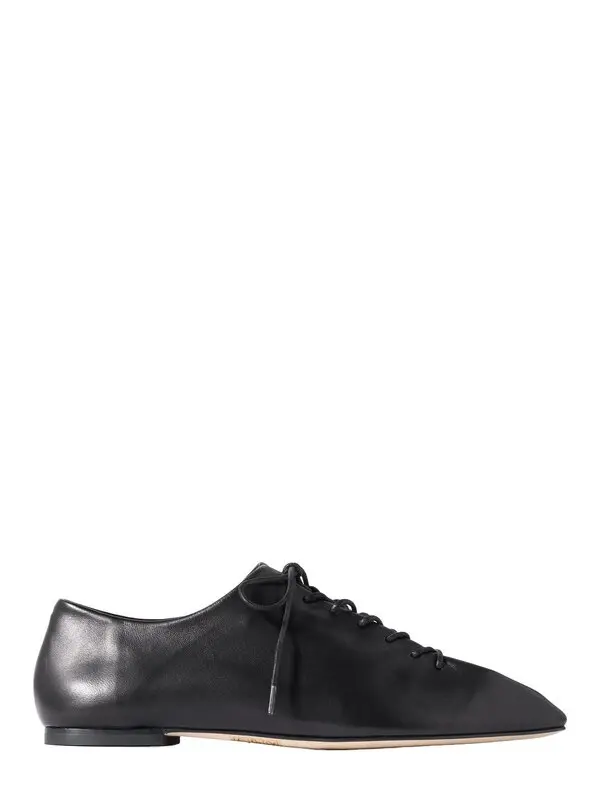 AeydĒ Isla Leather Brogues - Black