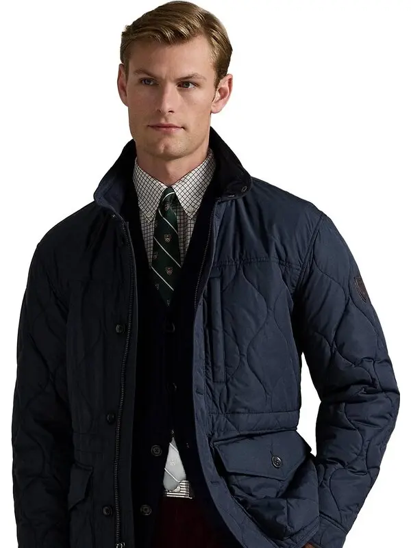 Ralph Lauren Eastham Quilted Jacket - Collection Navy