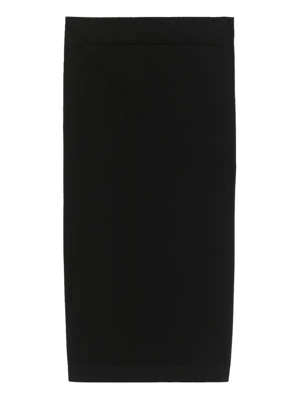 ANDREĀDAMO Sculpting Midi Skirt - Black