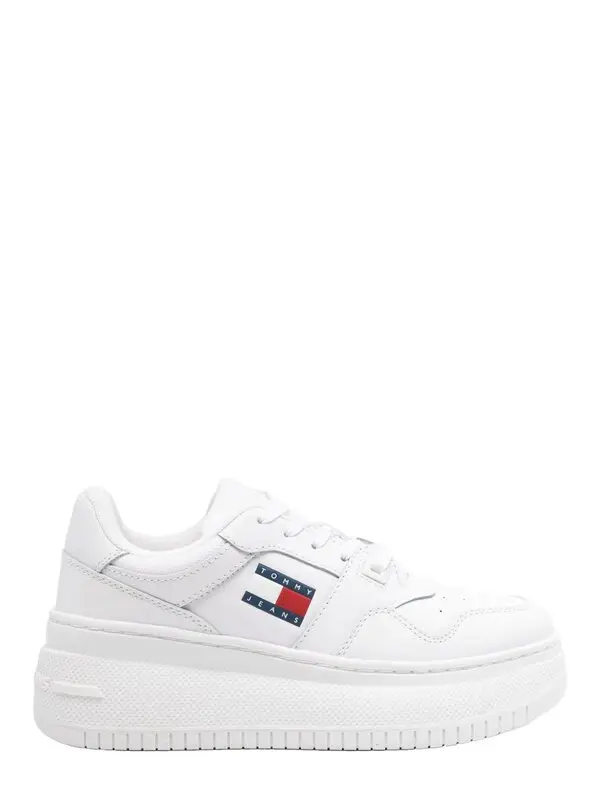 Tommy Hilfiger Basketball Sneakers - White