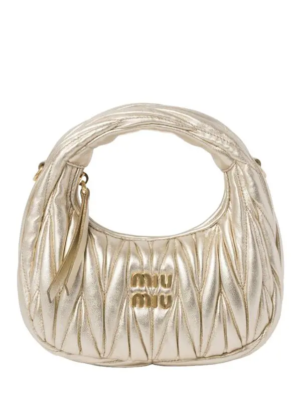 Miu Miu Wander Mini Bag - Gold