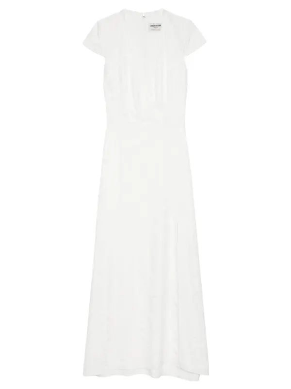 Zadig&Voltaire Rapazi Midi Dress - White