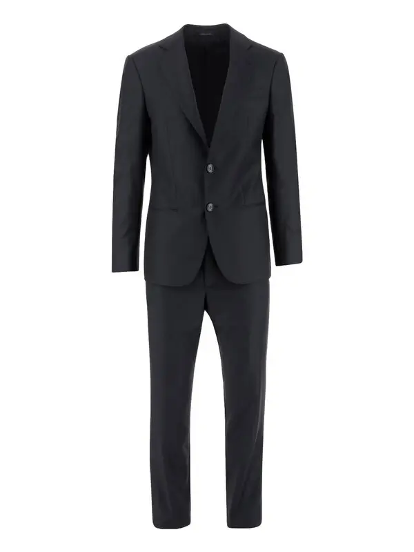 Giorgio Armani Single-breasted Suit - Blue