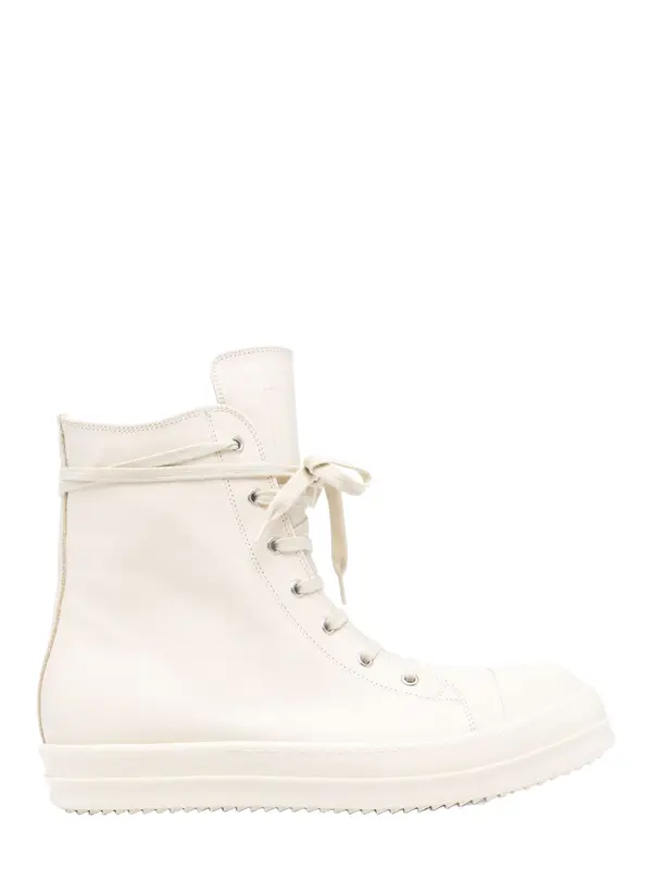 Rick Owens Hi-top Sneakers - White