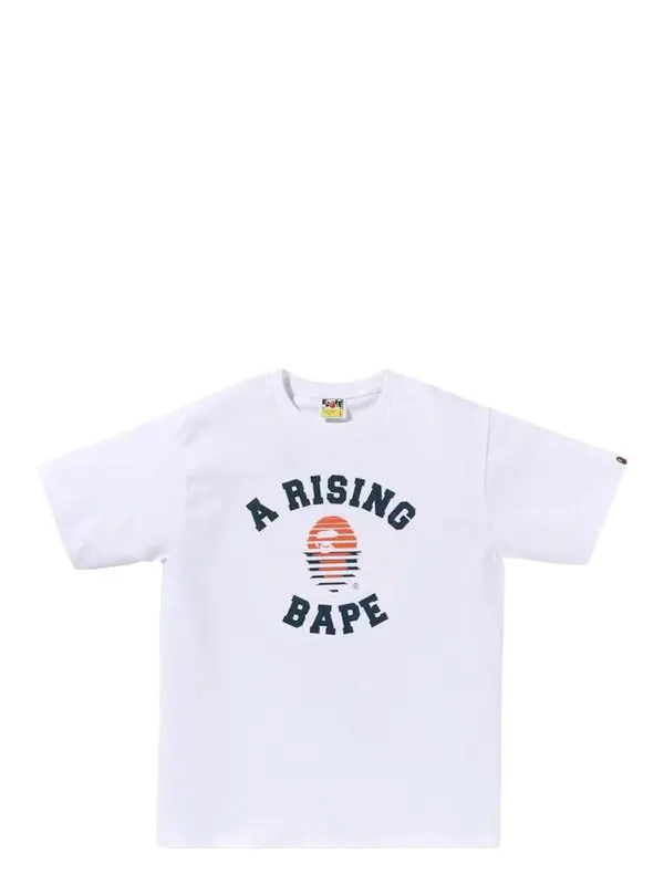 A BATHING APE A Rising Tee Shirt - White