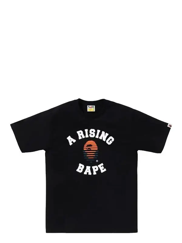 A BATHING APE A Rising Tee Shirt - Black