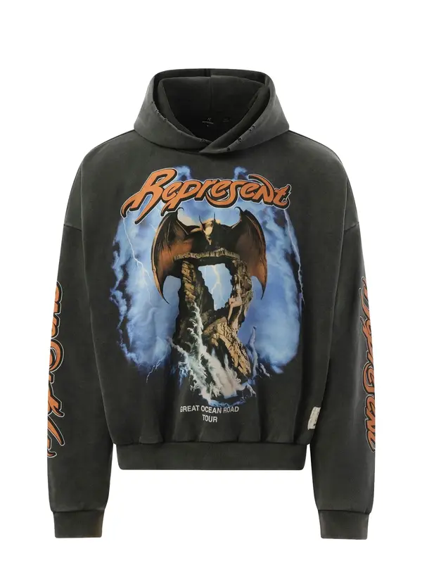 REPRESENT X Marais Great Ocean Hoodie - Grey