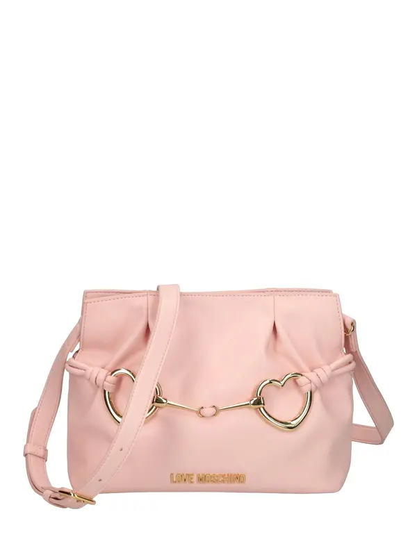 Moschino Hearts Shoulder Bag - Pink