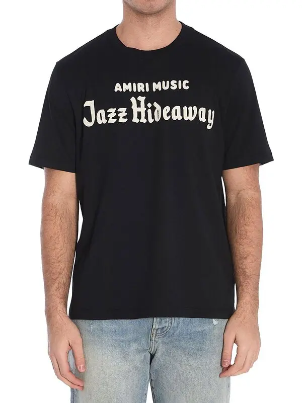 Amiri Jazz Hide T-shirt - Black