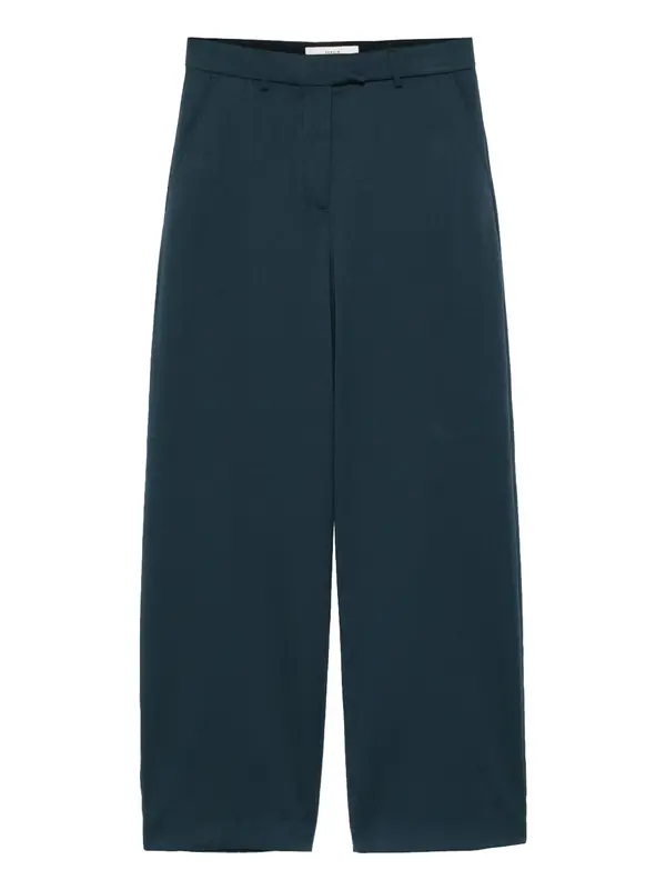 Remain Birger Christensen Wide-leg Trousers - Blue