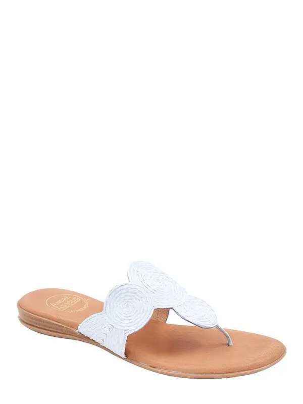 Andre Assous Featherweight Sandals - Ice Blue