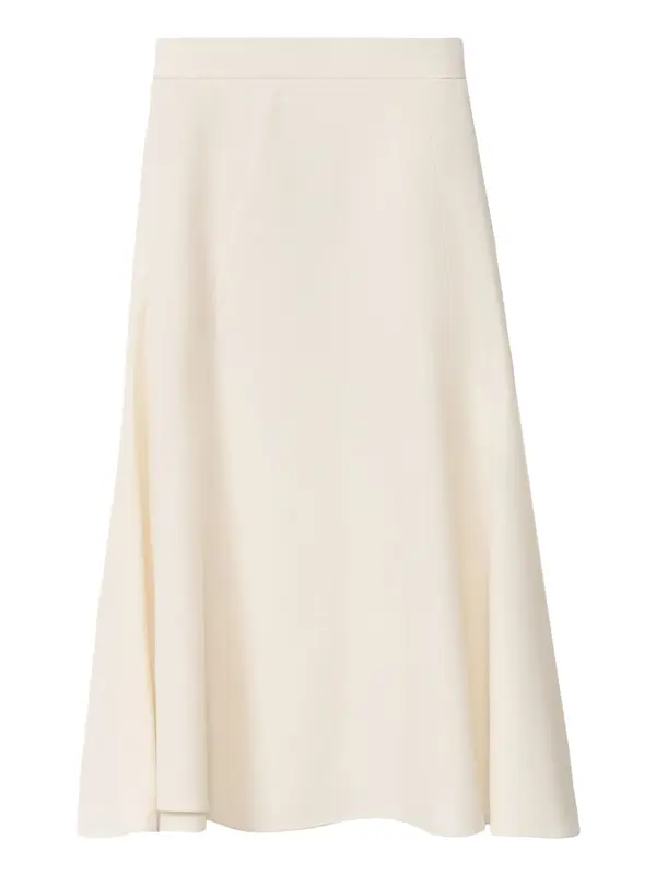 Fabiana Filippi A-line Midi-skirt - White
